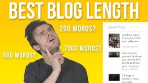 What's the ideal blog post length for SEO in 2021? - Jacob LE