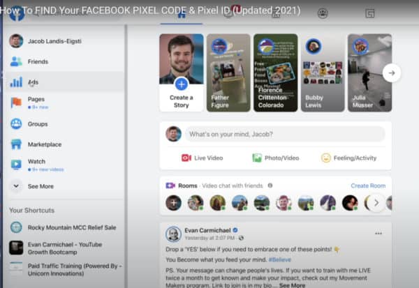 How To FIND Your FACEBOOK PIXEL CODE & Pixel ID (Updated 2021) - Jacob LE