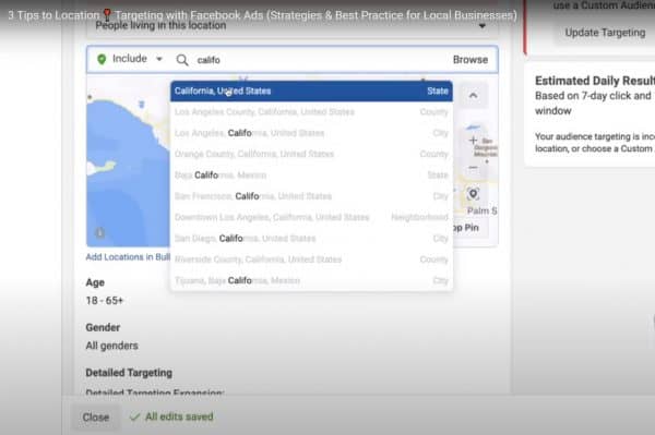 3 Tips to Location Targeting With Facebook Ads (Strategies & Best ...